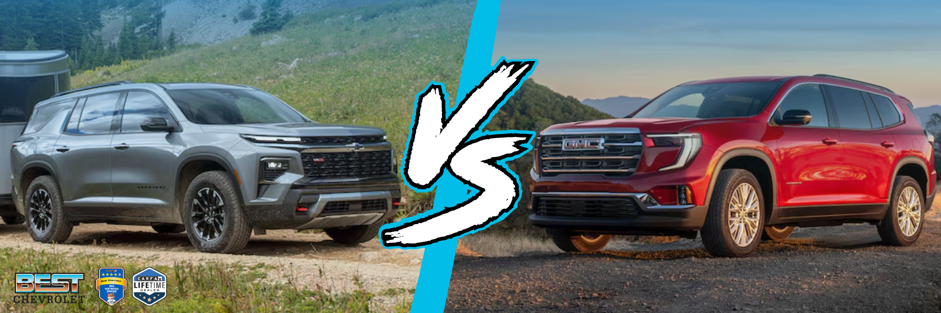 2024 Chevy Traverse vs GMC Acadia: Top Midsize SUVs Comparison
